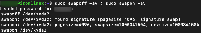 Como limpar memória Swap – Linux