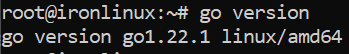 Iron Linux - Instalação da Golang no Linux